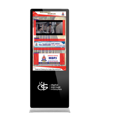 Indoor Floor Standee Kiosk - Digital Signage Malaysia
